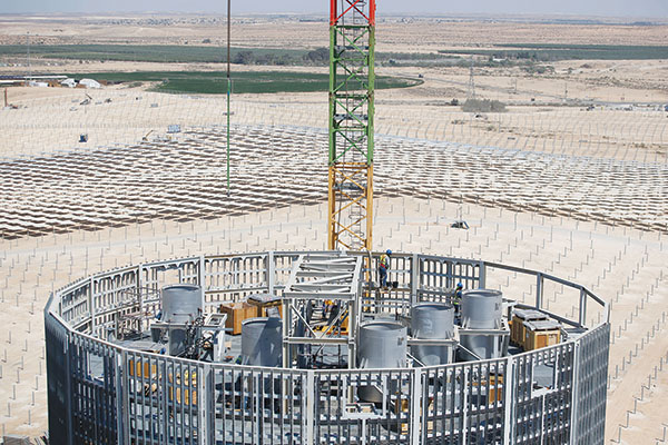 Israel harnesses sunshine with worldâ€™s tallest solar tower – The Gulf ...