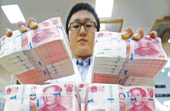 China reserves rise third month on capital control - The Gulf Time ...