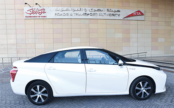 RTA begins trial run of regionâ€™s first hydrogen-powered vehicle – The ...