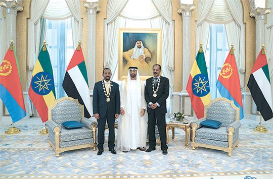 Sheikh Khalifa awards Order of Zayed to leaders of Eritrea and Ethiopia ...