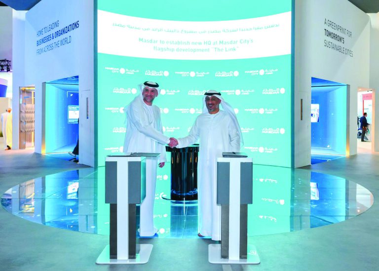 Masdar to establish new HQ at ‘The Link’ project - The Gulf Time Newspaper