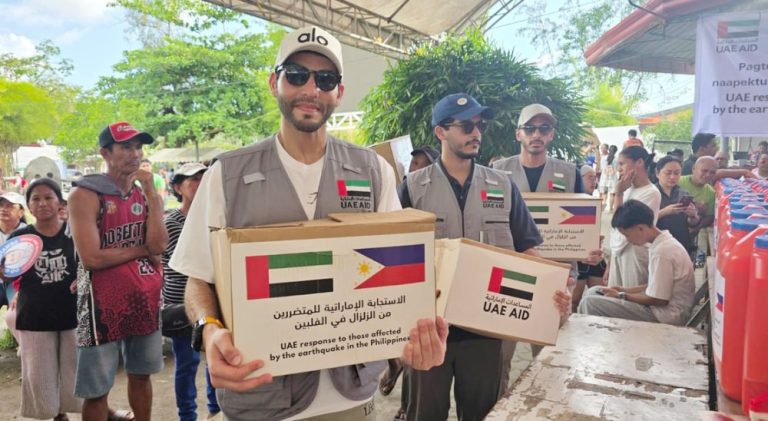 UAE continues urgent humanitarian response to support Philippine ...